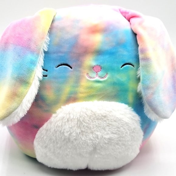 Squishmallows | Toys | Squishmallow Candy The Rainbow Tie Dye Bunny ...
